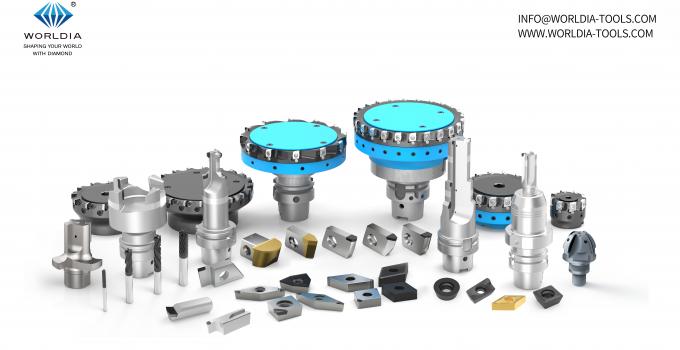 2mm Pcd Mirco Drilling Tool For Polysilicon / Graphite / Composite Ceramic